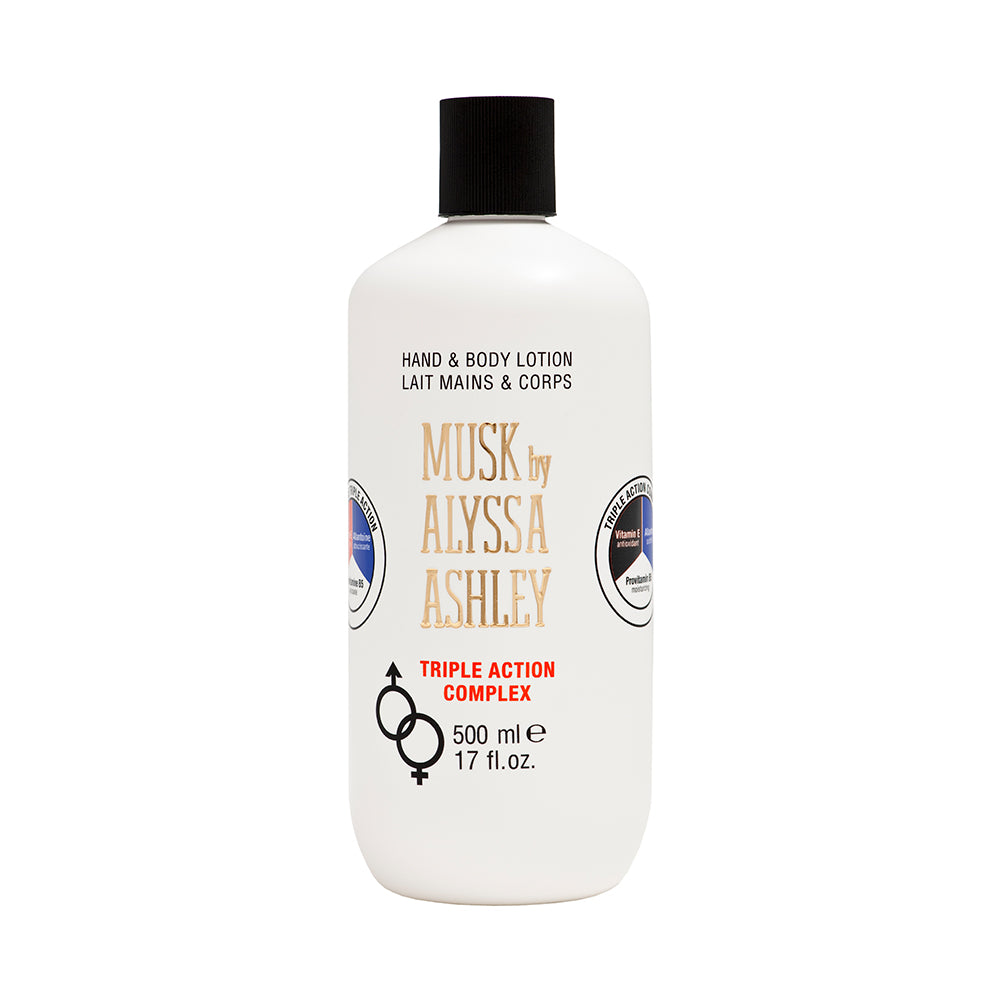 Musk Hand & Body lotion Triple Action – Alyssa Ashley Canada